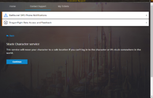 How To Get UNSTUCK With The Character Stuck Service In WoW - Battle ...